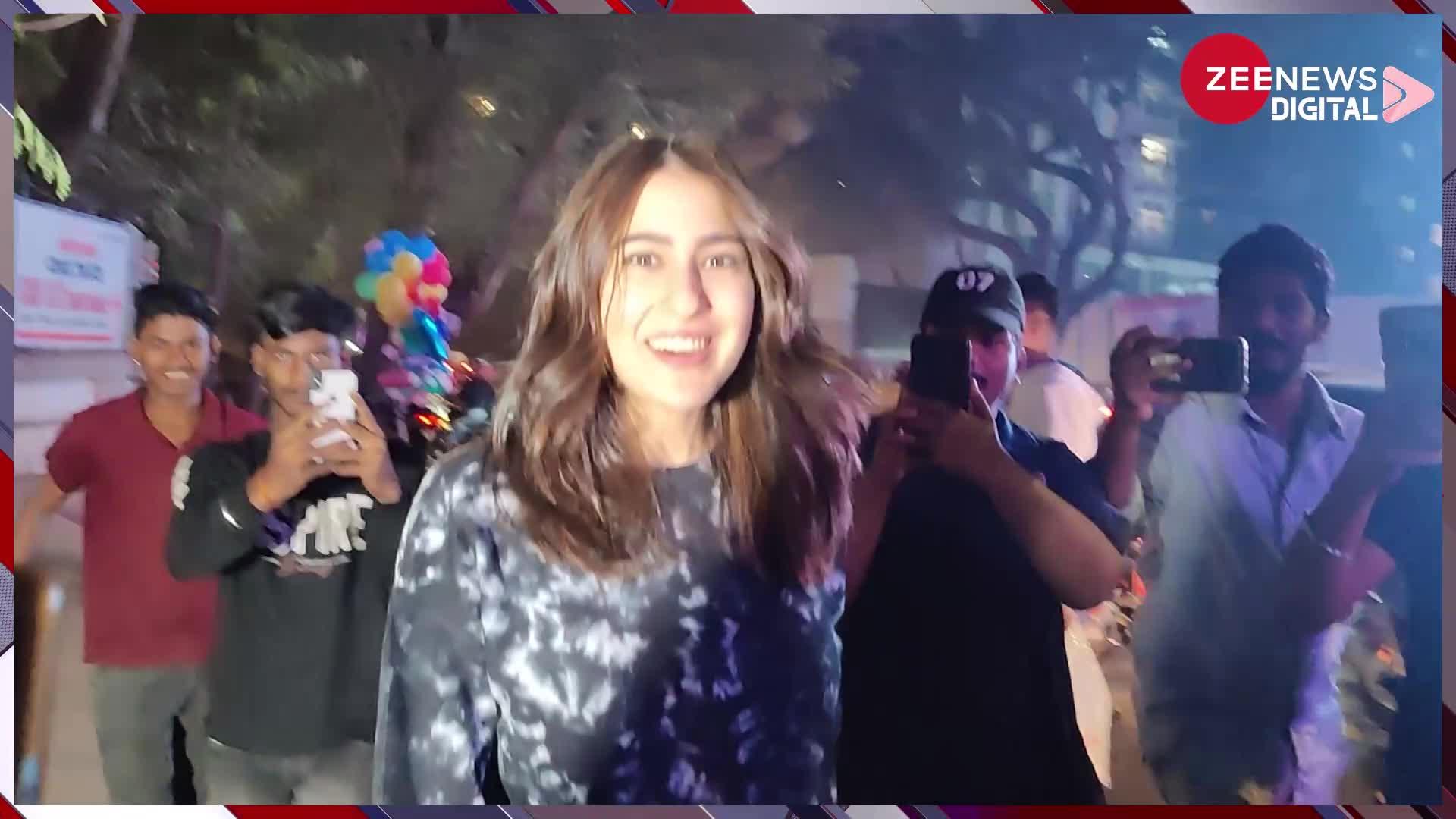 sara ali khan angry at paps for shooting actress running video ...