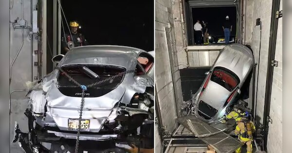 Ferrari Roma luxury sports car damaged on Dealership | 2 करोड़ की कार ...