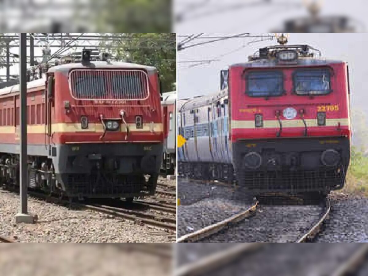 how recognise indian railway train with engine whether goods or ...