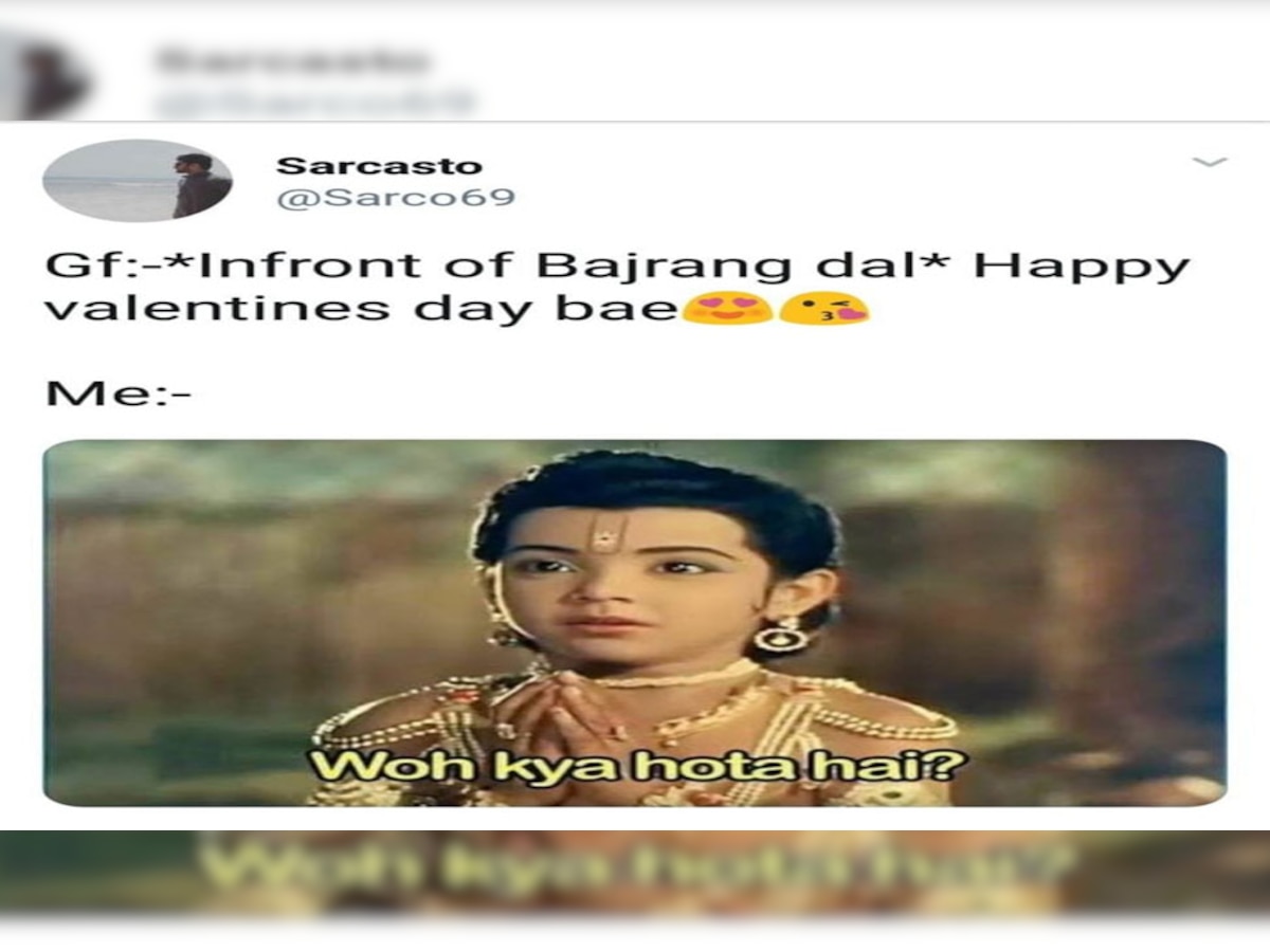 Valentine's Day 2023 viral memes on Bajrang Dal see pictures | Valentine's Day आने से पहले ही ...
