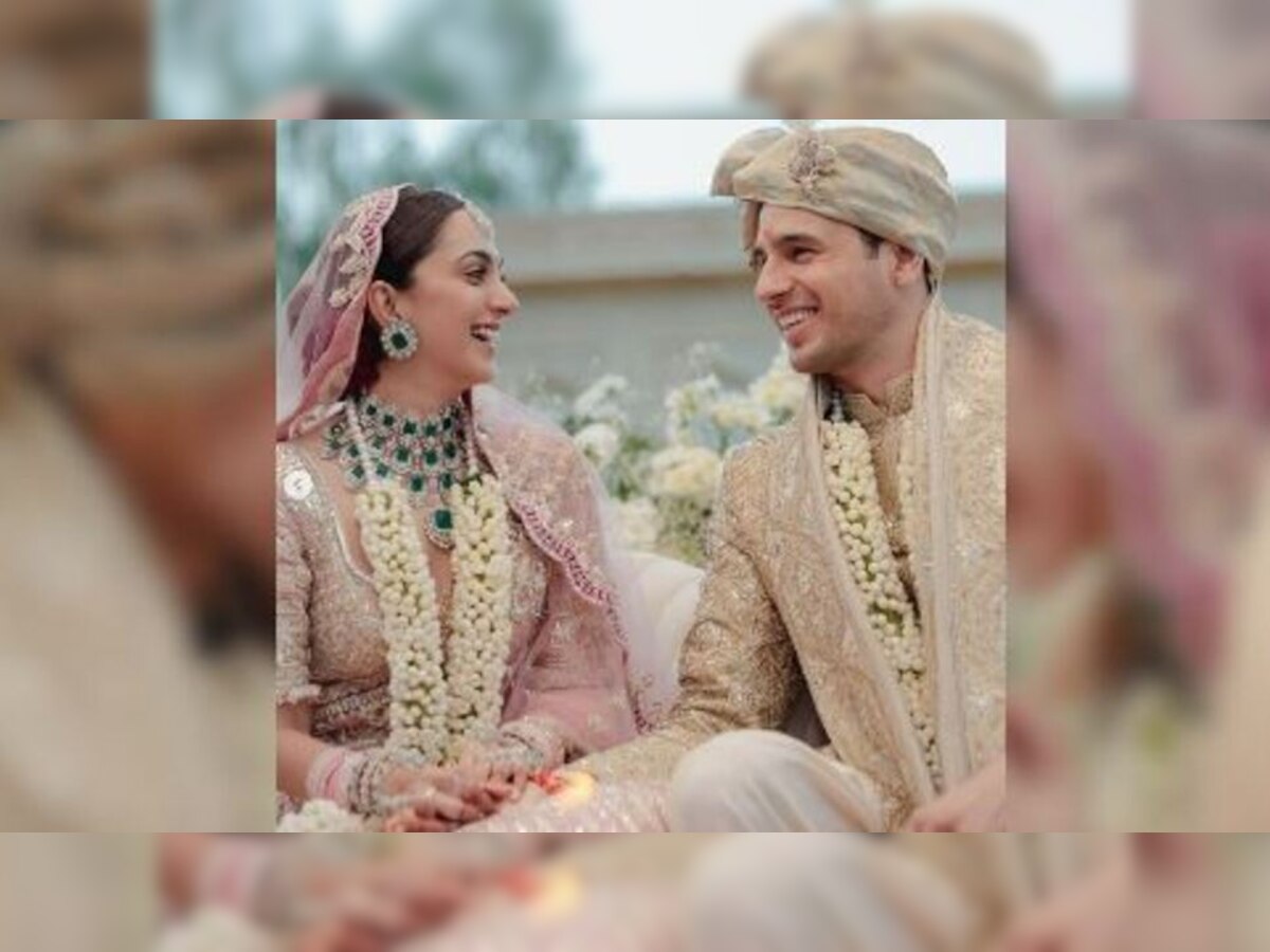 Sid-kiara Wedding Photos live update newlywed couple Sidharth kiara ...