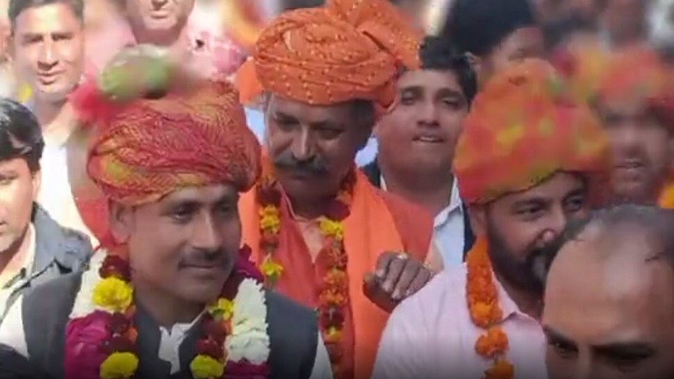 Rasnam Gopal Chowdhary again took over the charge of Govindgarh Pradhan| रसनम गोपाल चौधरी ने ...