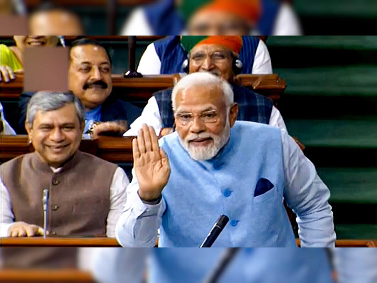 PM Modi parliament expressions See in these ten pictures how the PM ...