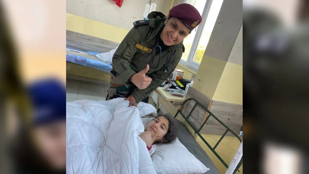 Major Beena Tiwari Who are the women officers of the Indian Army she ...