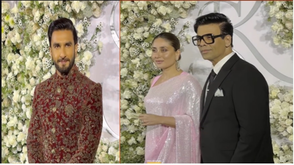 Sidharth Kiara Mumbai Wedding Reception guest photos alia bhatt akash ...
