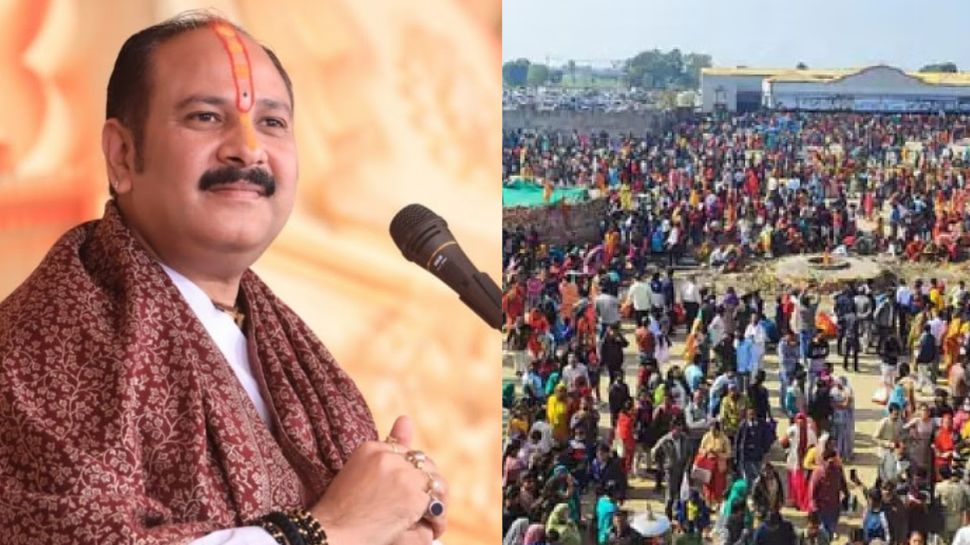 pandit pradeep mishra kubereshwar dham second day 6 lakhs devotees for ...