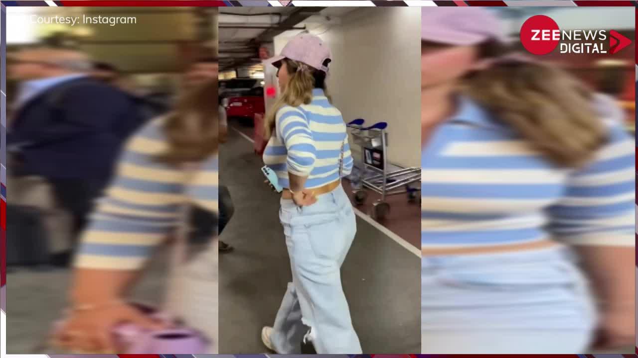 sizzling neha bhasin faces oops moment wear loose pant and short tshirt ...