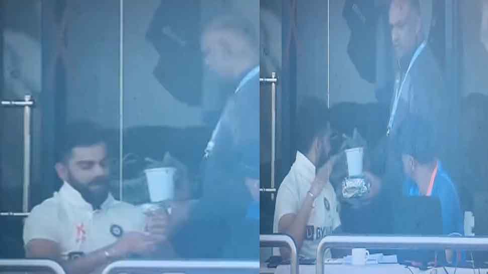 Virat Kohli Chole Bhature Delhi Stadium India Vs Australia Match Viral