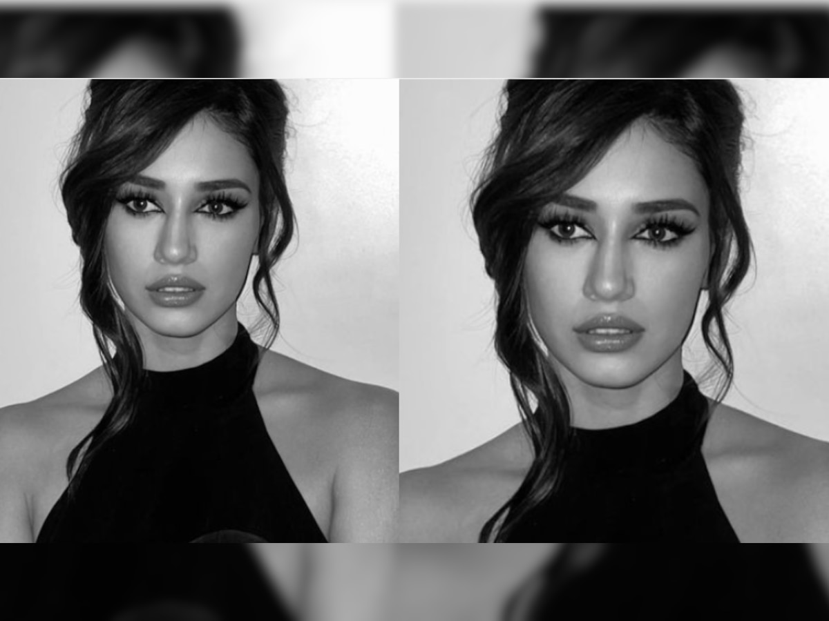 Bollywood actress Disha Patani looks hot and bold in backless black ...
