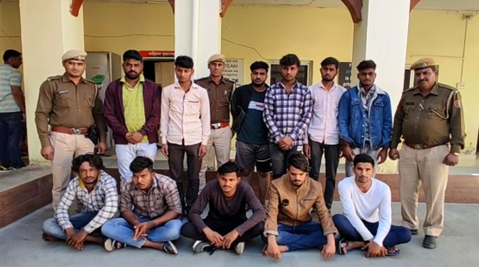 Beawar News 11 youths arrested under Operation Guardian police deleted ...