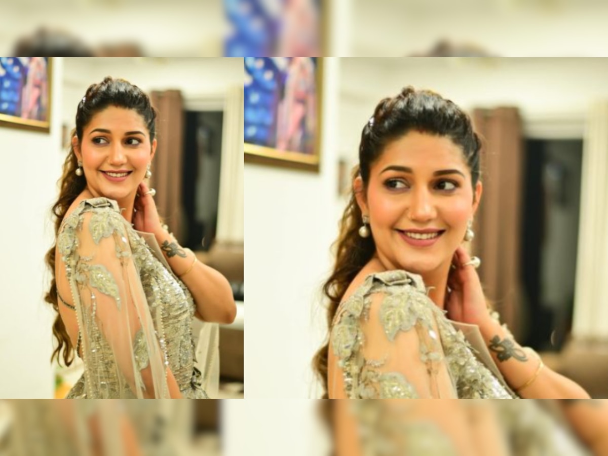 Haryanvi dancer Sapna Choudhary share beautiful photo wearing deep neck ...