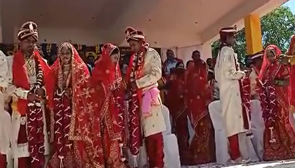 Dholpur News 25 couples took seven rounds together in mass marriage ...