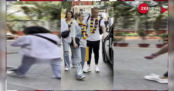 rockabye singer Anne Marie reach the ISKCON temple at mumbai fans ...