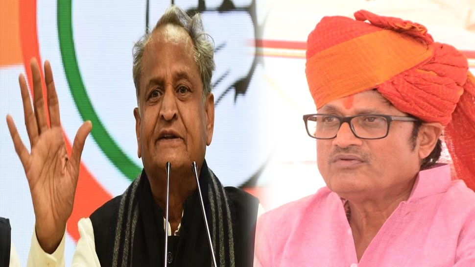 jaipur news bjp leader rajendra singh rathore hits cm ashok gehlot for ...