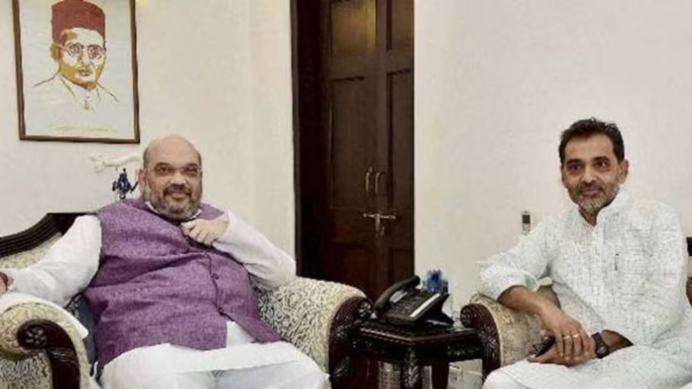 Upendra Kushwaha may be a part of amit shah Lauria rally lok sabha ...