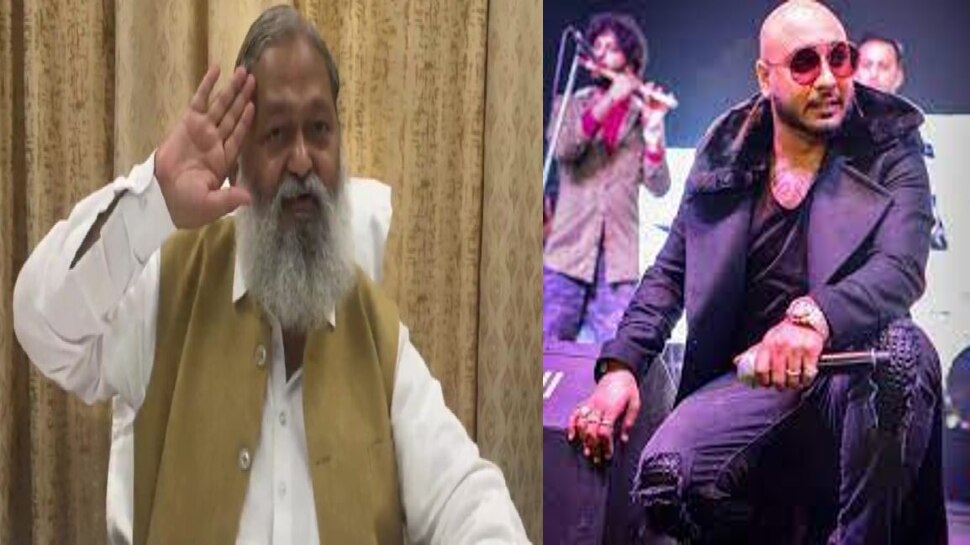 harayan minister anil Vij video photo in singer B Praak new song Badhte ...