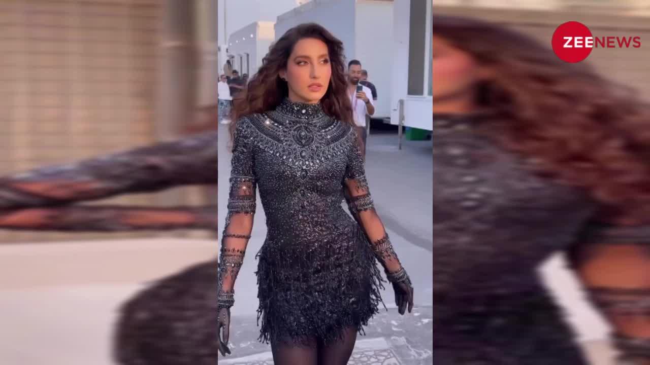 hot Nora fatehi love pearls carry with every dress fans becomes ...