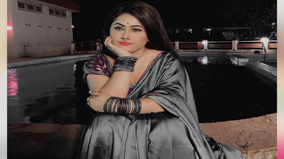 Priyanka Pandit MMS Leak looks very glamorous in photos Bhojpuri actress viral video|MMS ने खत्म ...