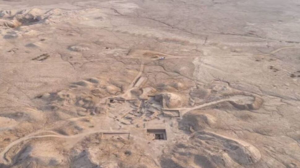 Iraq Ancient Temple remains of ancient temple found in Iraq sumerian ...