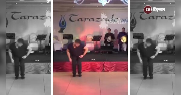 man dances like ghost twisting his neck people got scared seeing the ...