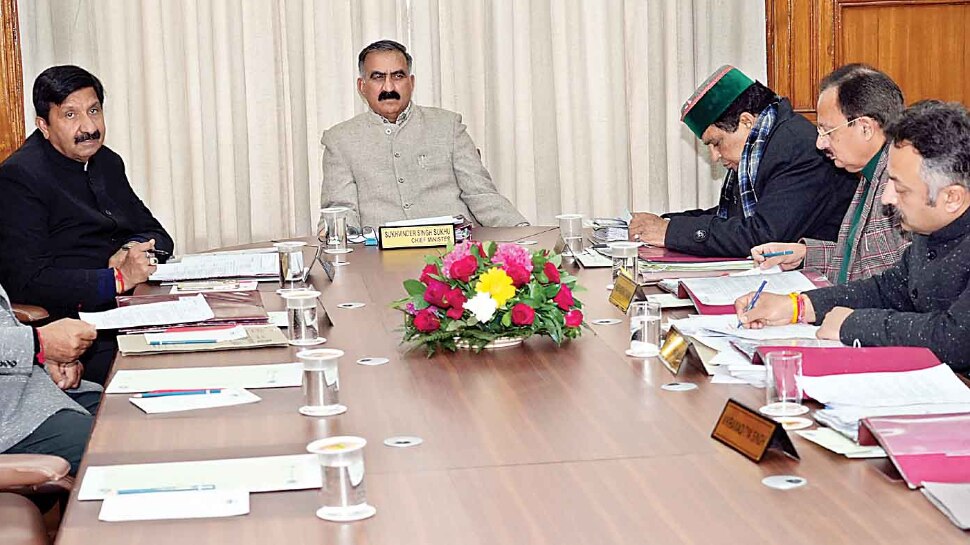 himachal cabinet meeting Decisions cm sukhu said health insurance for ...