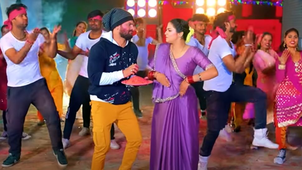 khesari lal yadav devar bhabhi holi special song Bhatijwa Ke Maai ...