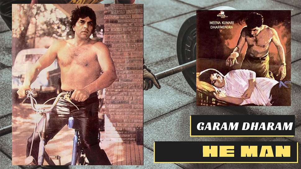 Dharmendra Image OF He Man Created in meena kumari Bollywood starrer Phool Aur Patther ...