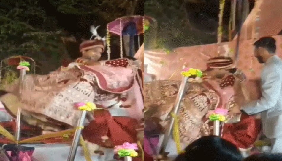 trending today dulhan was in lap of dhlha both falls from stairs ...