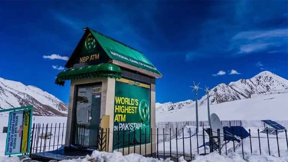 Worlds Highest altitude ATM in Pakistan s Khunjerab Pass Know More ...