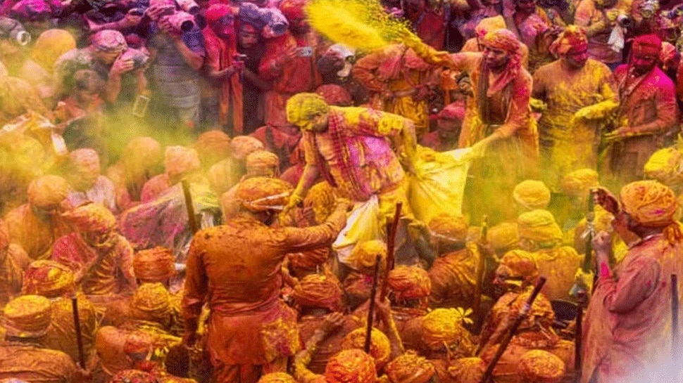 Haryana Brij Holi famous all over the country people come from enjoy ...