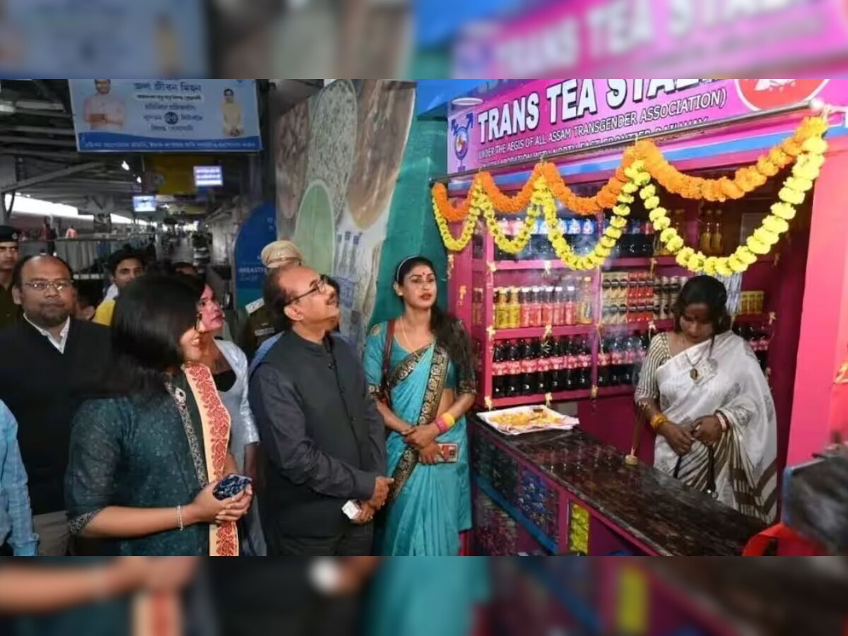 first Trans Tea stall of India opened at Guwahati railway station of ...