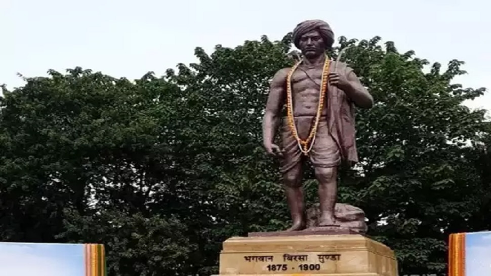 Bhagwan Birsa Munda Life size statue from scrap Amazing from junk in ...