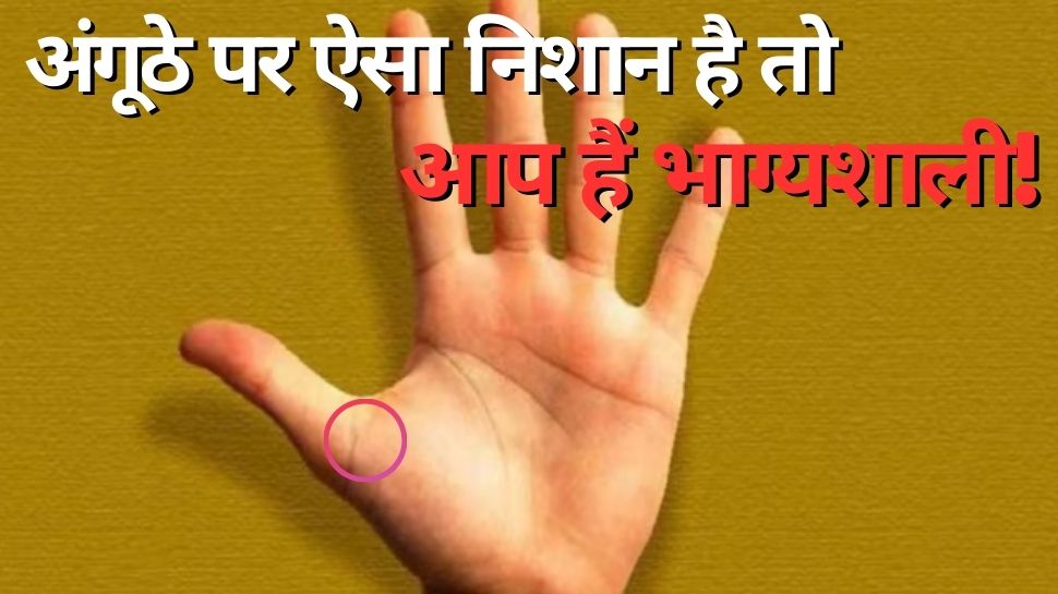palmistry these sings in thumb indicate you good luck fame and money ...