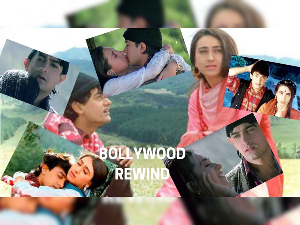 Aamir khan and karisma kapoor did one minute long kissing scene in raja Hindustani after 47 ...