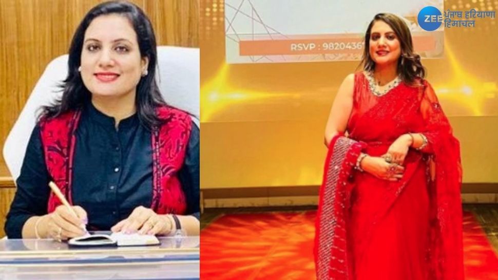 IAS Sonal Goel News : ਆਈਏਐਸ ਸੋਨਲ ਗੋਇਲ ਨੇ ਲਾਲ ਸਾੜੀ 'ਚ ਰੈਂਪ ਵਾਕ ਕਰਕੇ ...