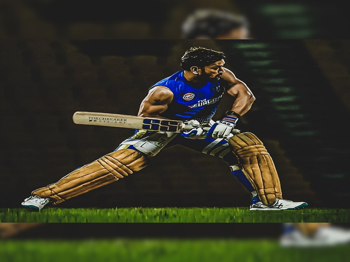 MS Dhoni flaunts biceps during practice session, muscular Shocked after ...