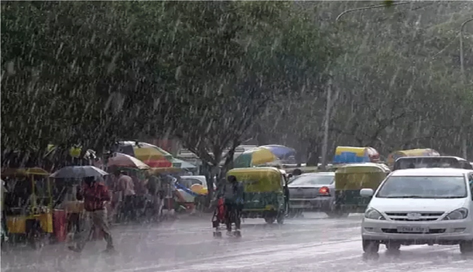 Rajasthan Weather Update Hail fell and rain in these district ...