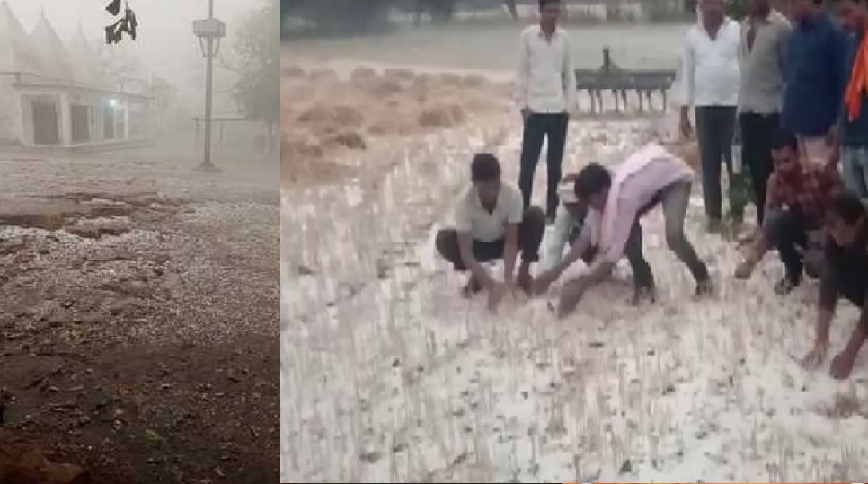 Rain in up cm yogi instructed officials give 4 lakh rupees to affected ...