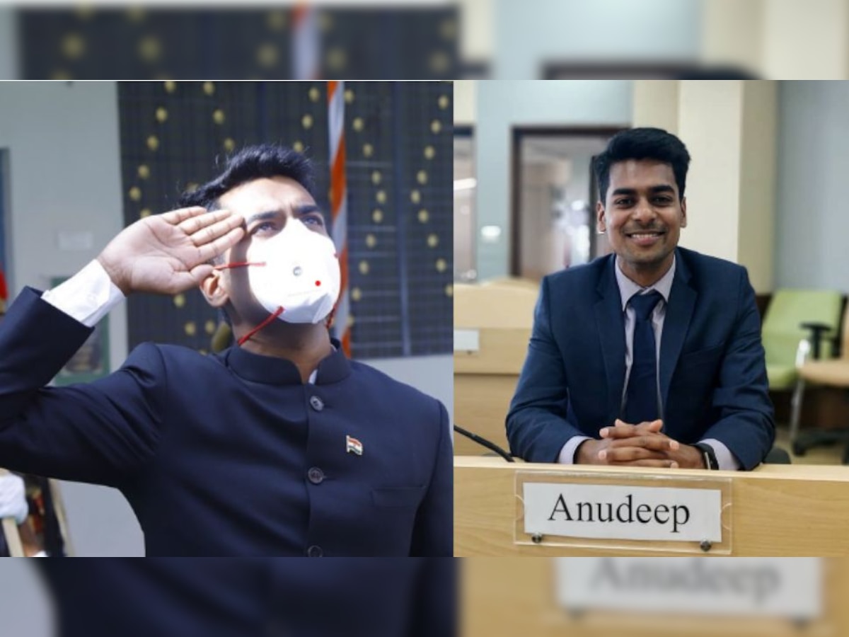 anudeep durishetty leave job of google to prepare for upsc achieved 1st rank without coaching ...