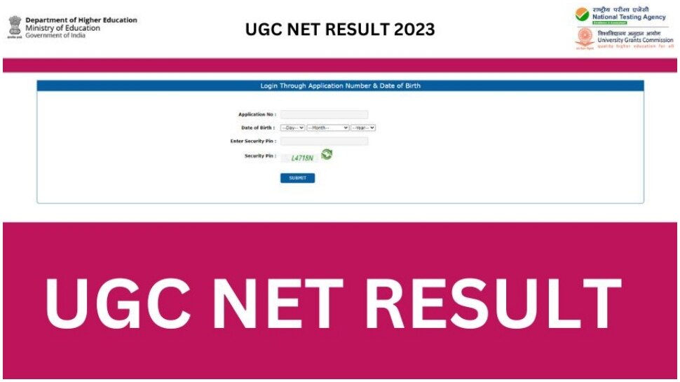 UGC NET Result 2023 Download UGC NET Result PDF and Other Details Here ...