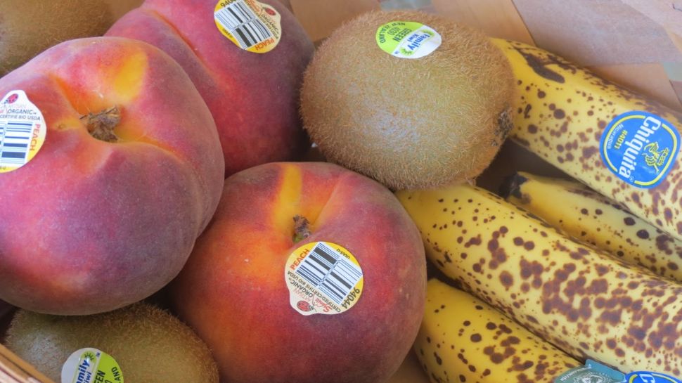 know why are stickers with 4 and 5 digit codes put on fruits and their ...