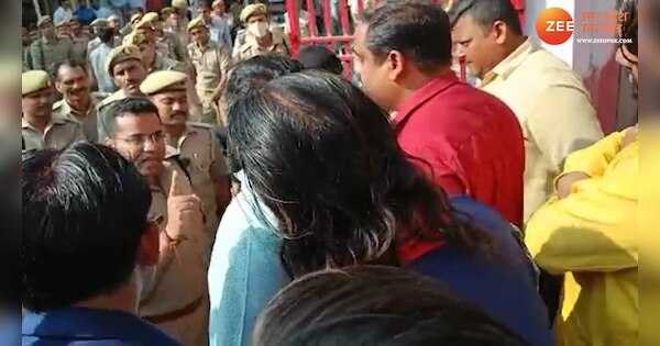 Aligarh BJP leader Rakesh sahay taunts IPS officer kuldeep singh leader ...