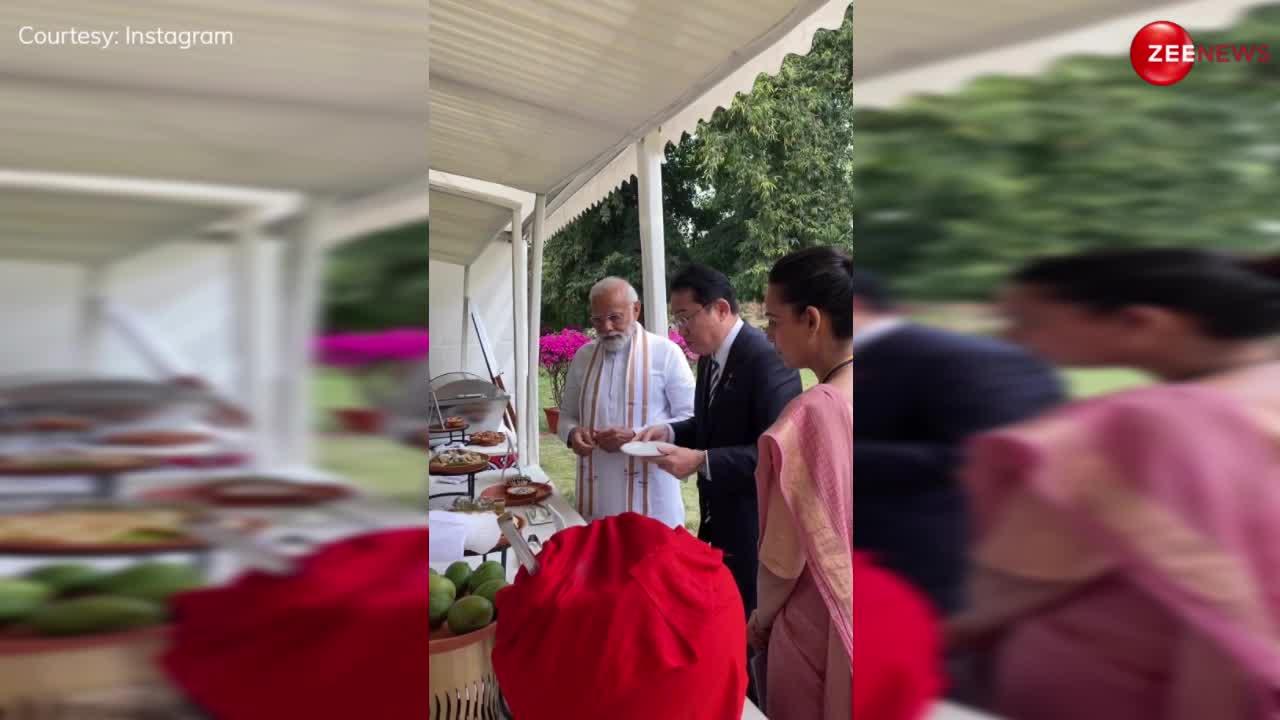 golgappe eating japan pm fumio kishida relishes enjoying indian snacks ...