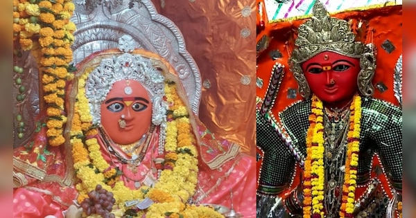 Navratri 2023 Famous Temple of Dewas Wali Mata Chamunda Tulja Bhavani ...