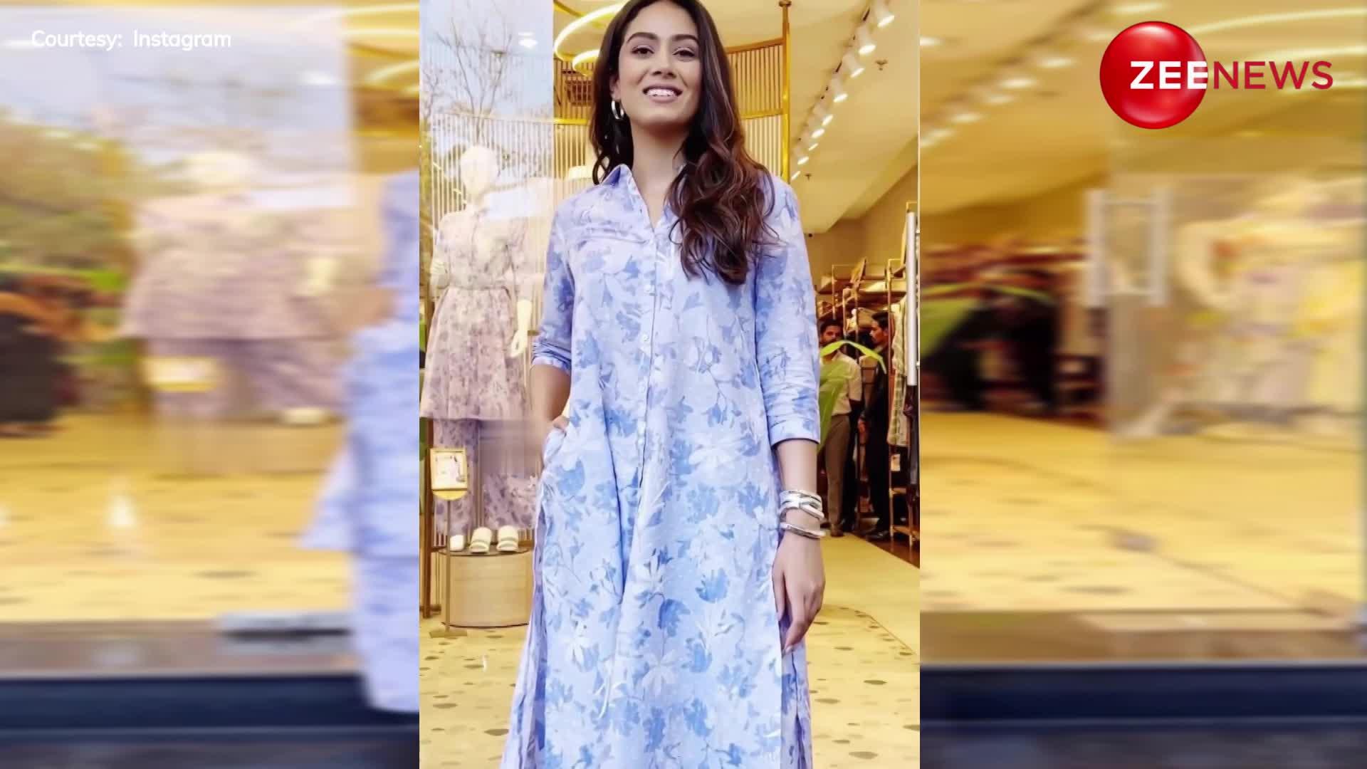 sexy wife mira rajput looks sizzling hot in stunning summer kurta fans ...