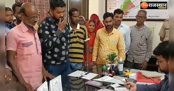 Ajmer News People got angry due to non supply of water memorandum given ...