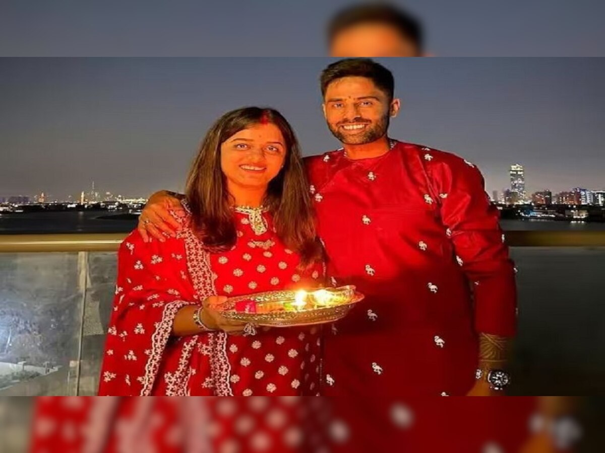 Cricketer Surya kumar yadav love story With Devisha Shetty both meet in ...