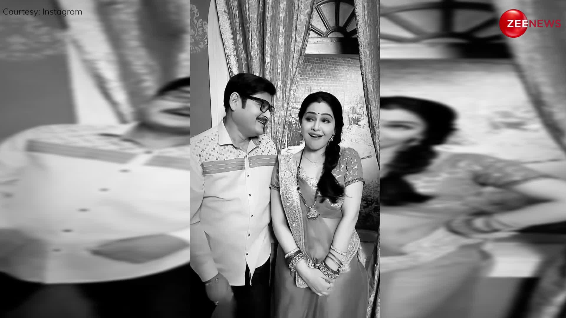 spicy Shubhangi Atre shows her bold figure while making video with co-actor shows romance goes ...