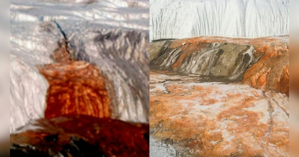 Antarctica bleeding waterfalls Scientists solve mystery | इस झरने से ...