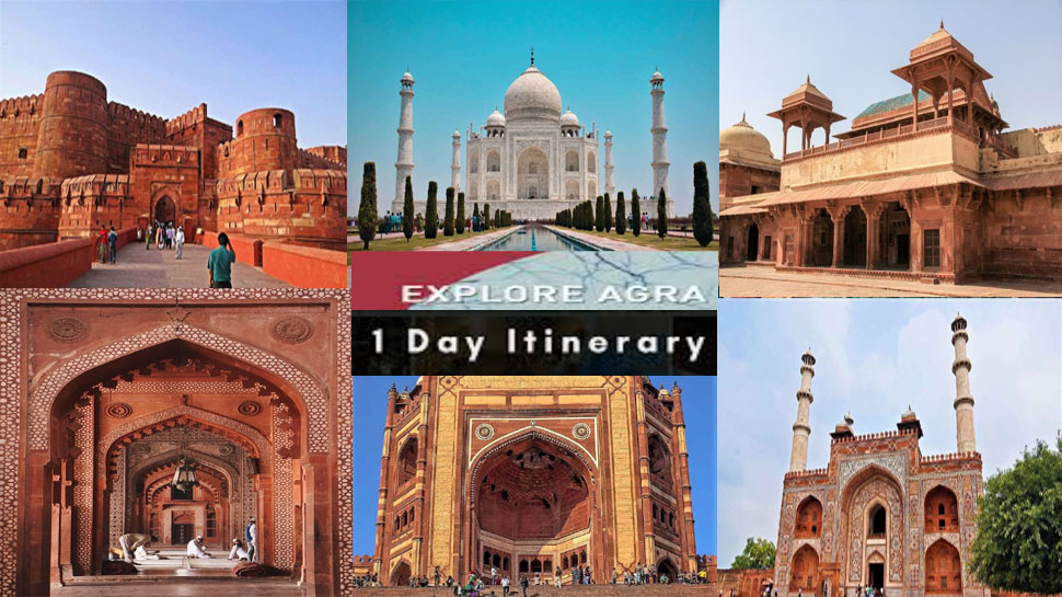 Agra Tourist Places Best Places to Visit Agra in 1 Day Complete ...